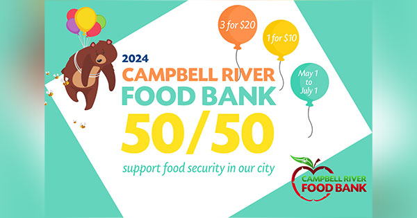 Order tickets for the 2024 Campbell River Food Bank 50/50 | Raffle Nexus